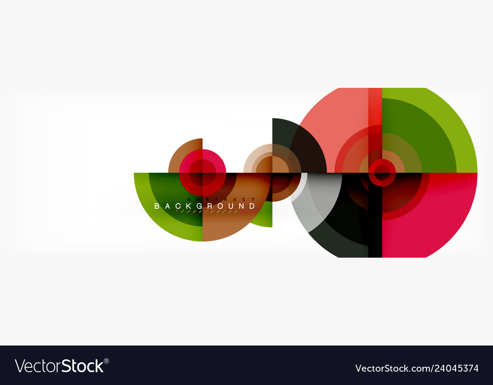 Circular abstract background Royalty Free Vector Image