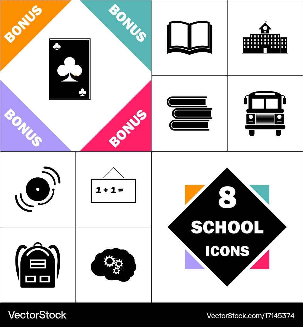 Clubs card computer symbol Royalty Free Vector Image