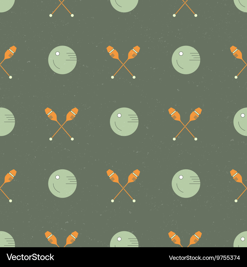 Rhythmic gymnastics pattern Royalty Free Vector Image