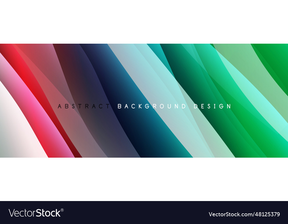 Trendy simple fluid color gradient abstract Vector Image