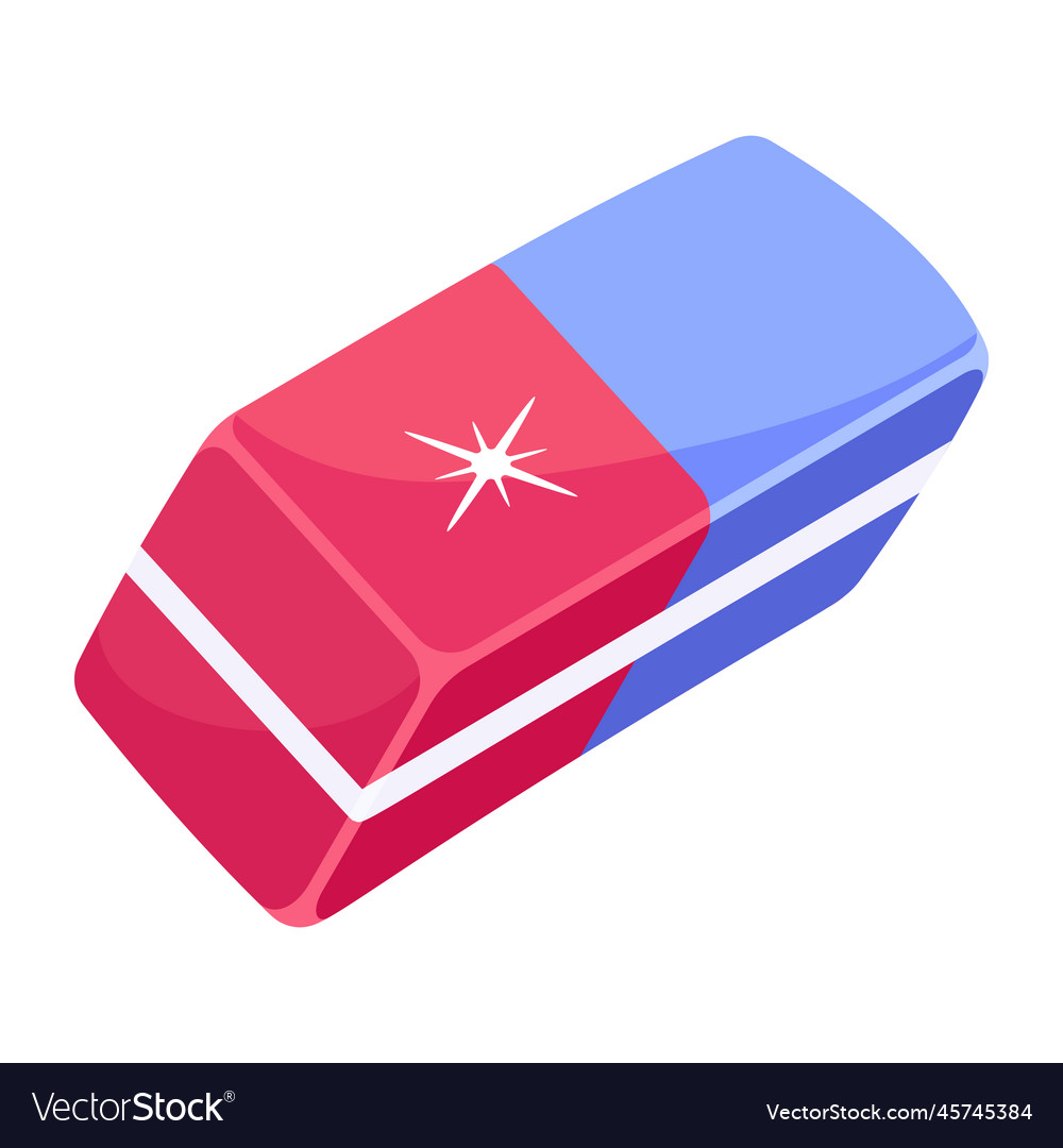 Eraser Royalty Free Vector Image - VectorStock