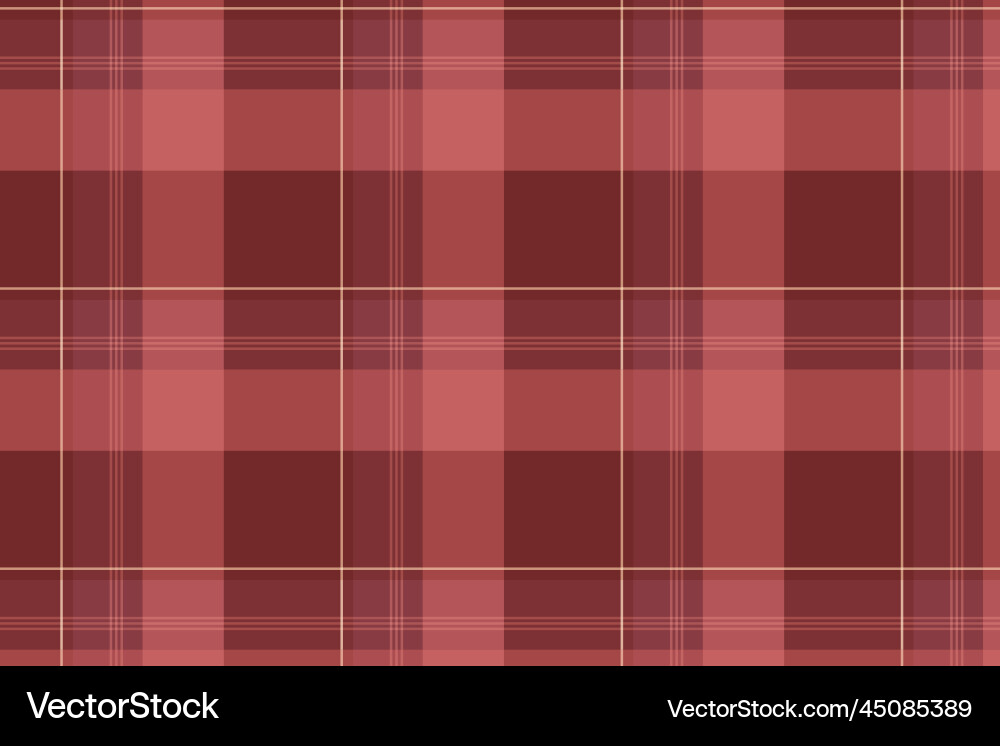 Seamless tartan background red abstract pattern Vector Image