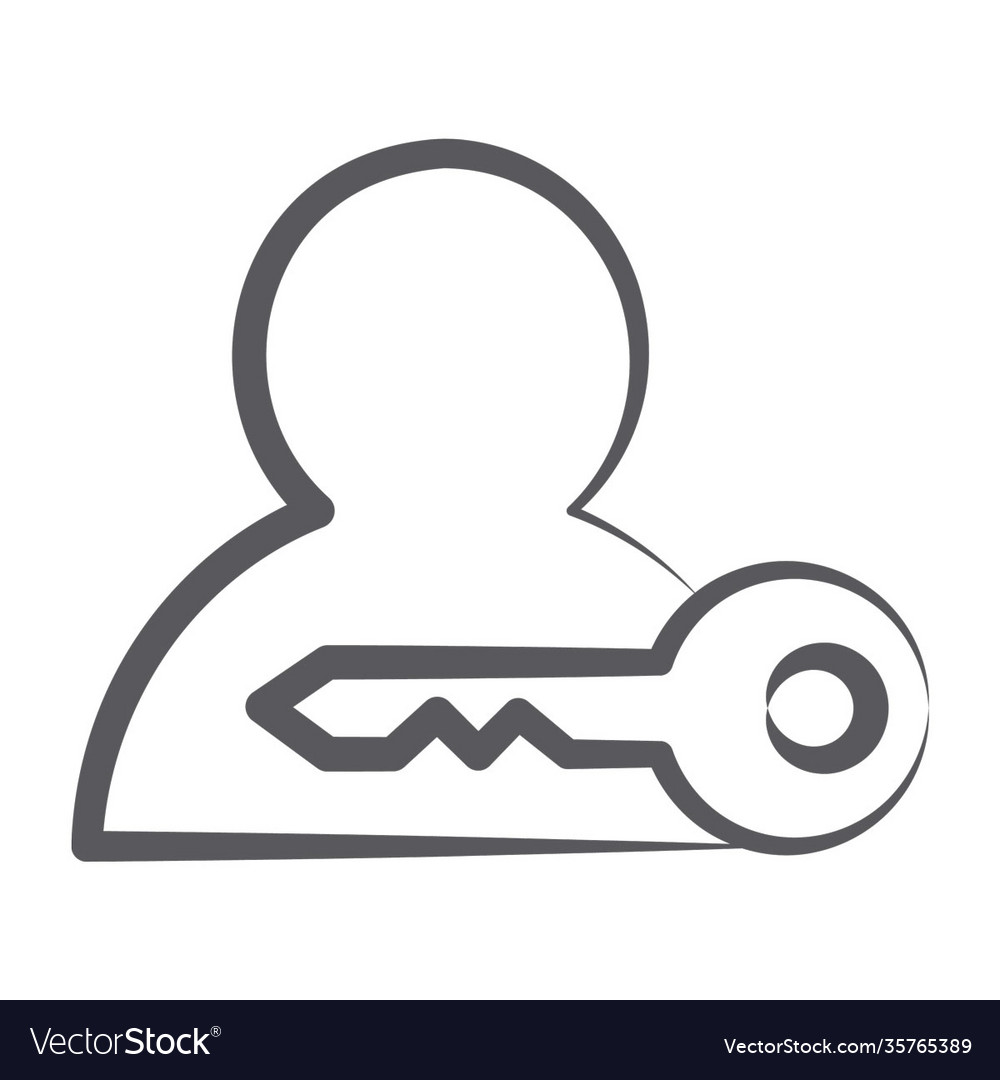 User access Royalty Free Vector Image - VectorStock