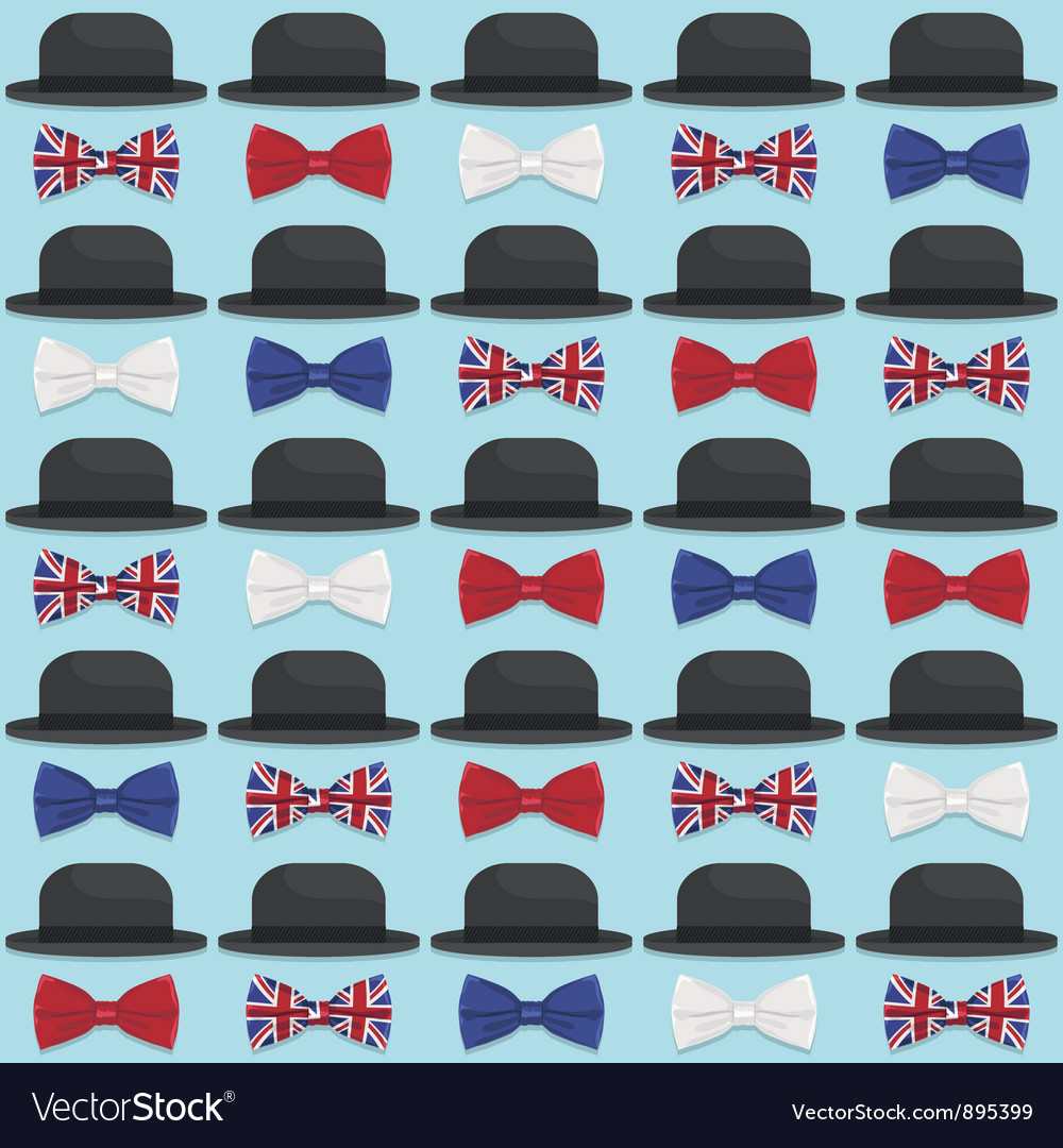 Uk pattern Royalty Free Vector Image - VectorStock