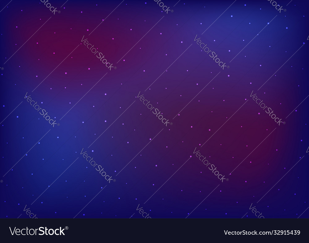 Texture night sky rectangular horizontal Vector Image