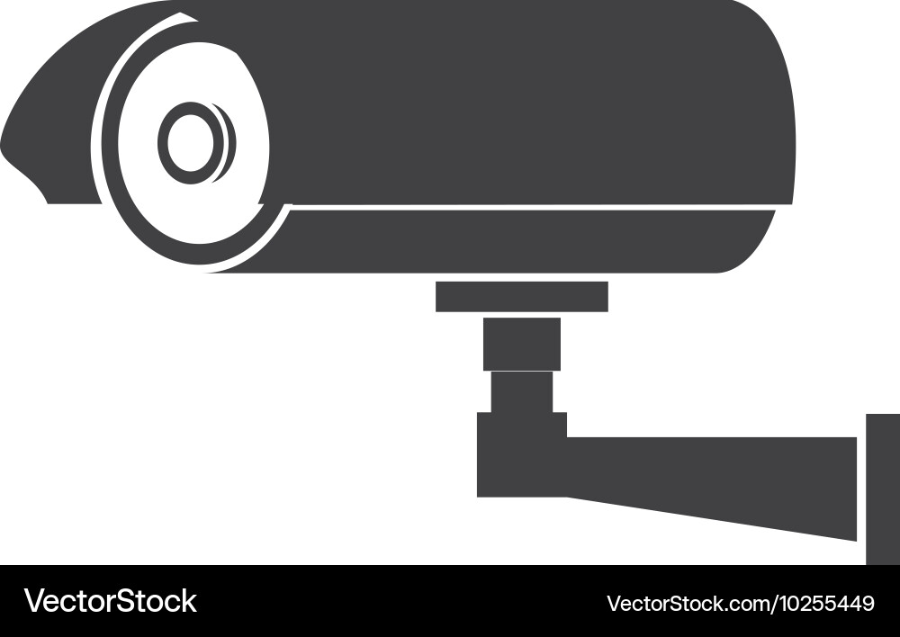 Camera security technology icon Royalty Free Vector Image