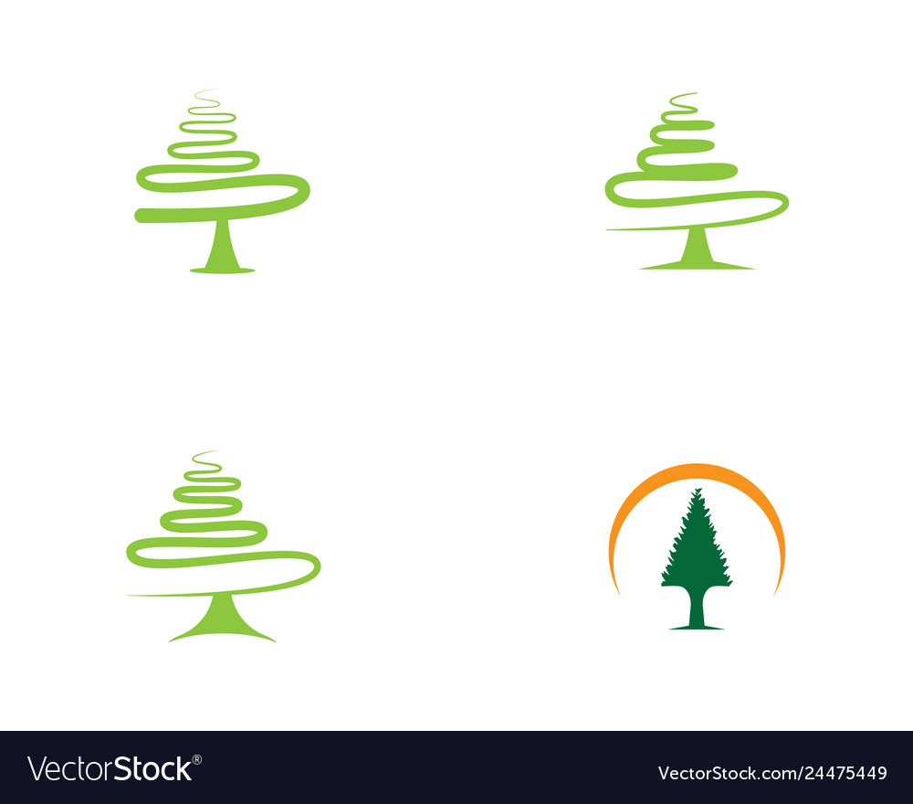 Pine icon Royalty Free Vector Image - VectorStock