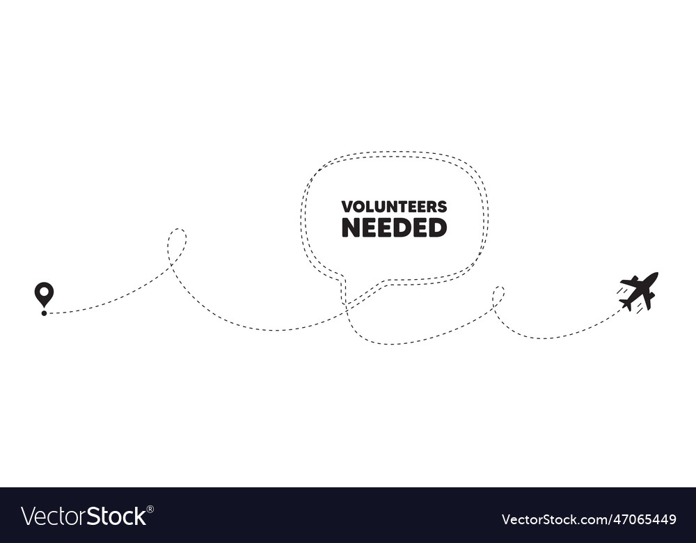 Volunteers needed symbol volunteering service Vector Image Volunteers needed symbol volunteering service Vector Image