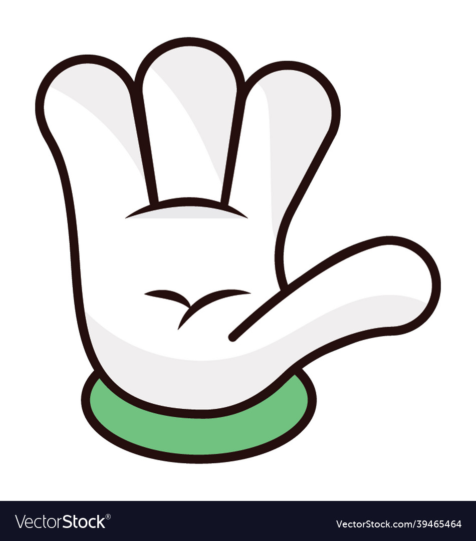 High five Royalty Free Vector Image - VectorStock
