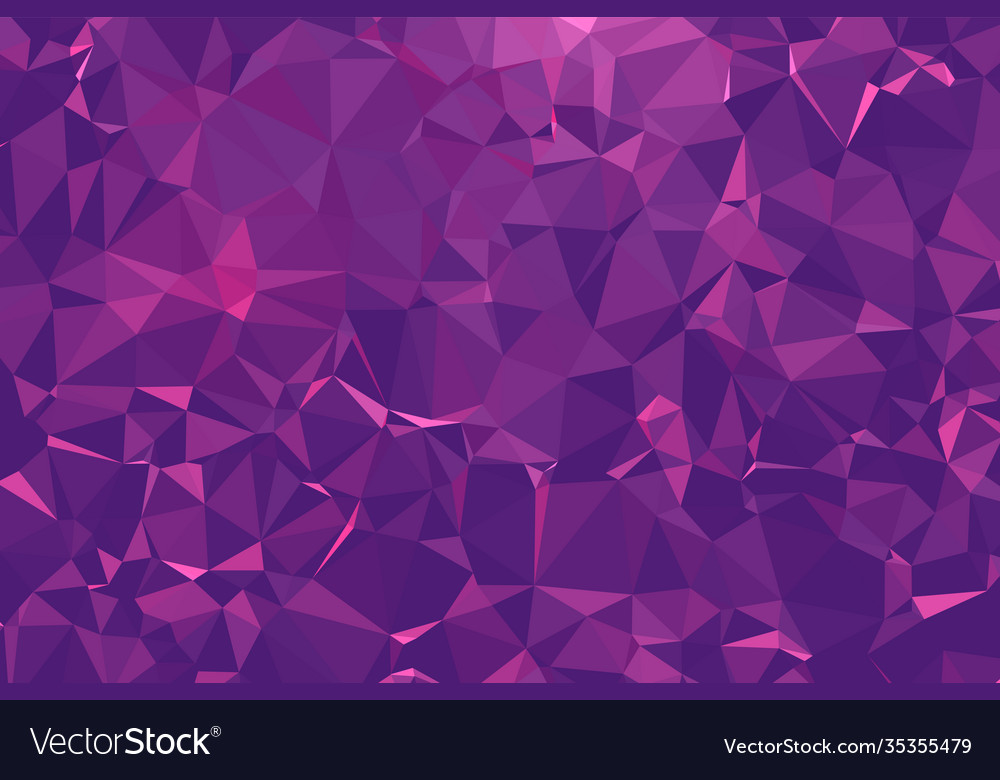 Abstract purple geometric polygonal background Vector Image Abstract purple geometric polygonal background Vector Image
