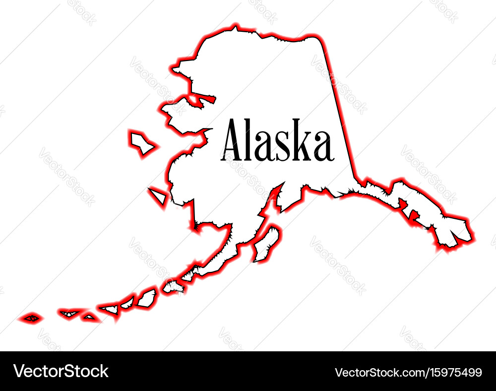 Alaska Royalty Free Vector Image - VectorStock