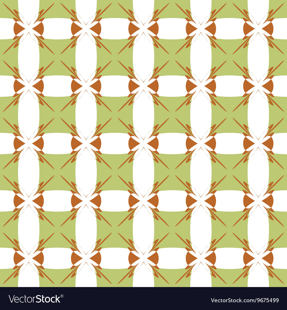 Square and star seamless pattern Royalty Free Vector Image