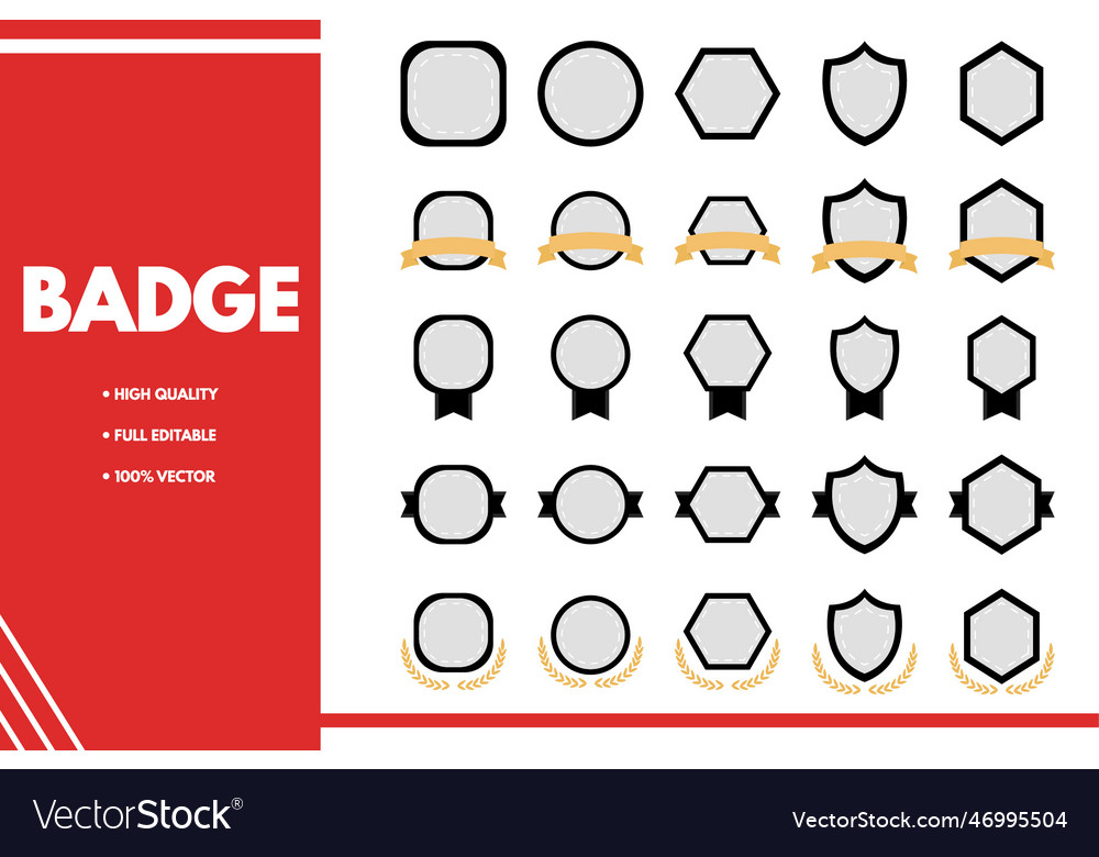 Badge Royalty Free Vector Image - VectorStock Badge Royalty Free Vector Image - VectorStock
