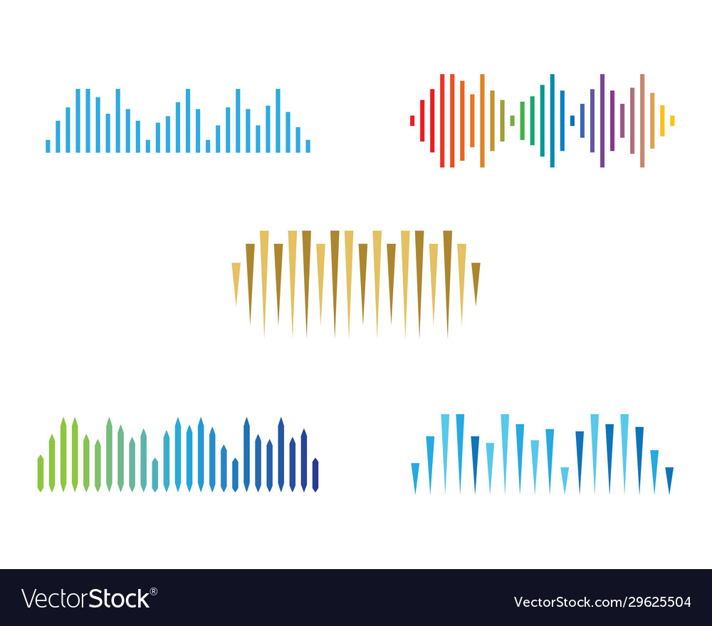 Sound wave icon Royalty Free Vector Image - VectorStock