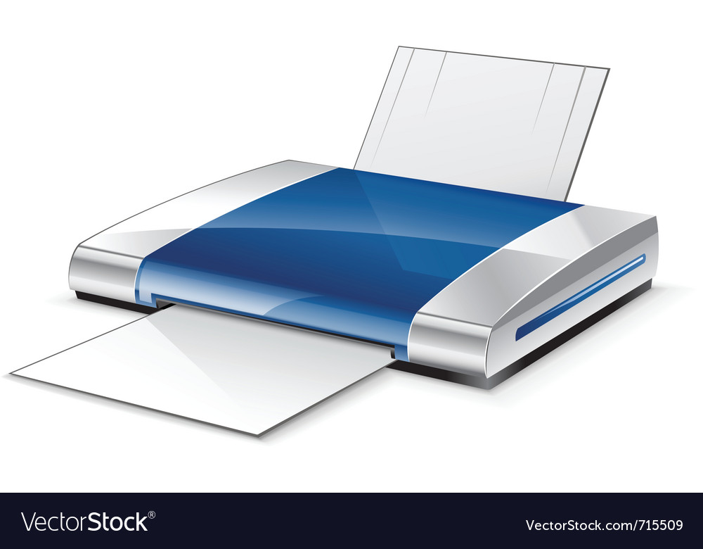 Printer Royalty Free Vector Image - VectorStock