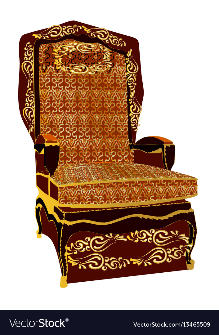 Throne Royalty Free Vector Image - VectorStock