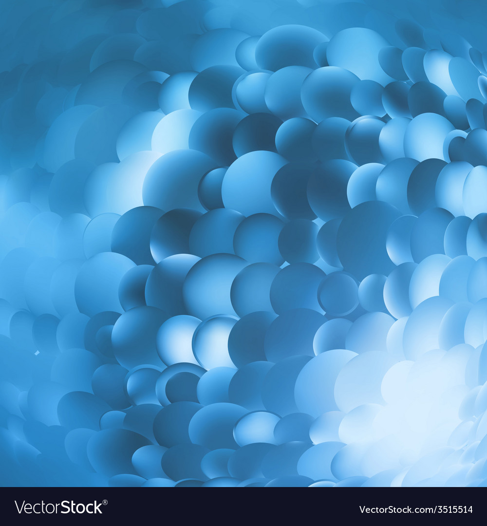 Blue scale pattern Royalty Free Vector Image - VectorStock