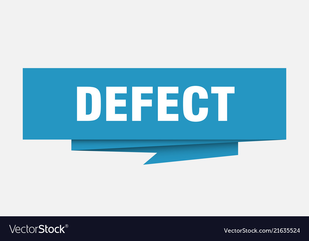 Defect Royalty Free Vector Image - VectorStock