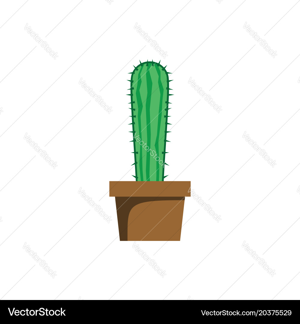 Cactus plant Royalty Free Vector Image - VectorStock