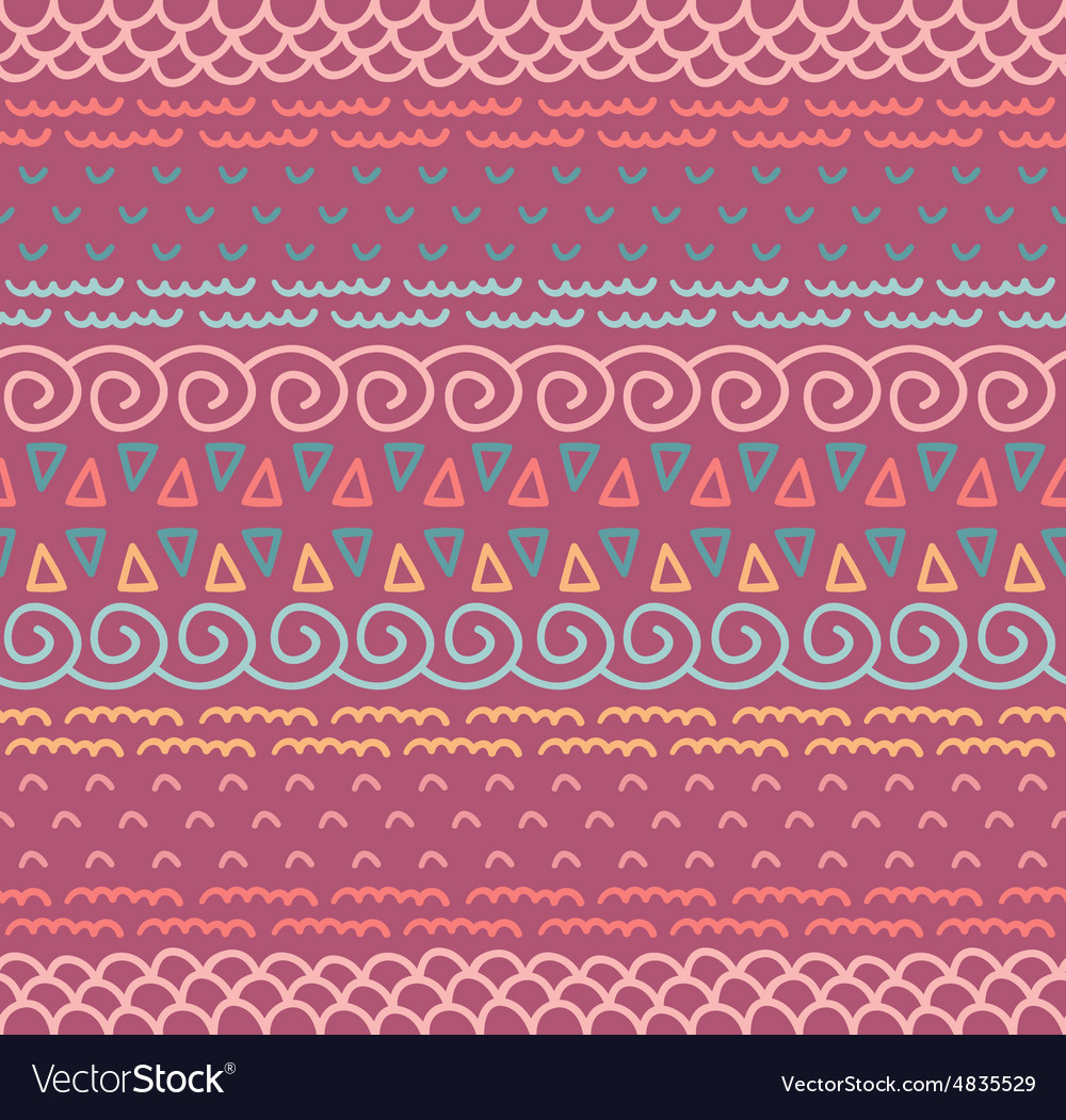 Decorative pattern design Royalty Free Vector Image