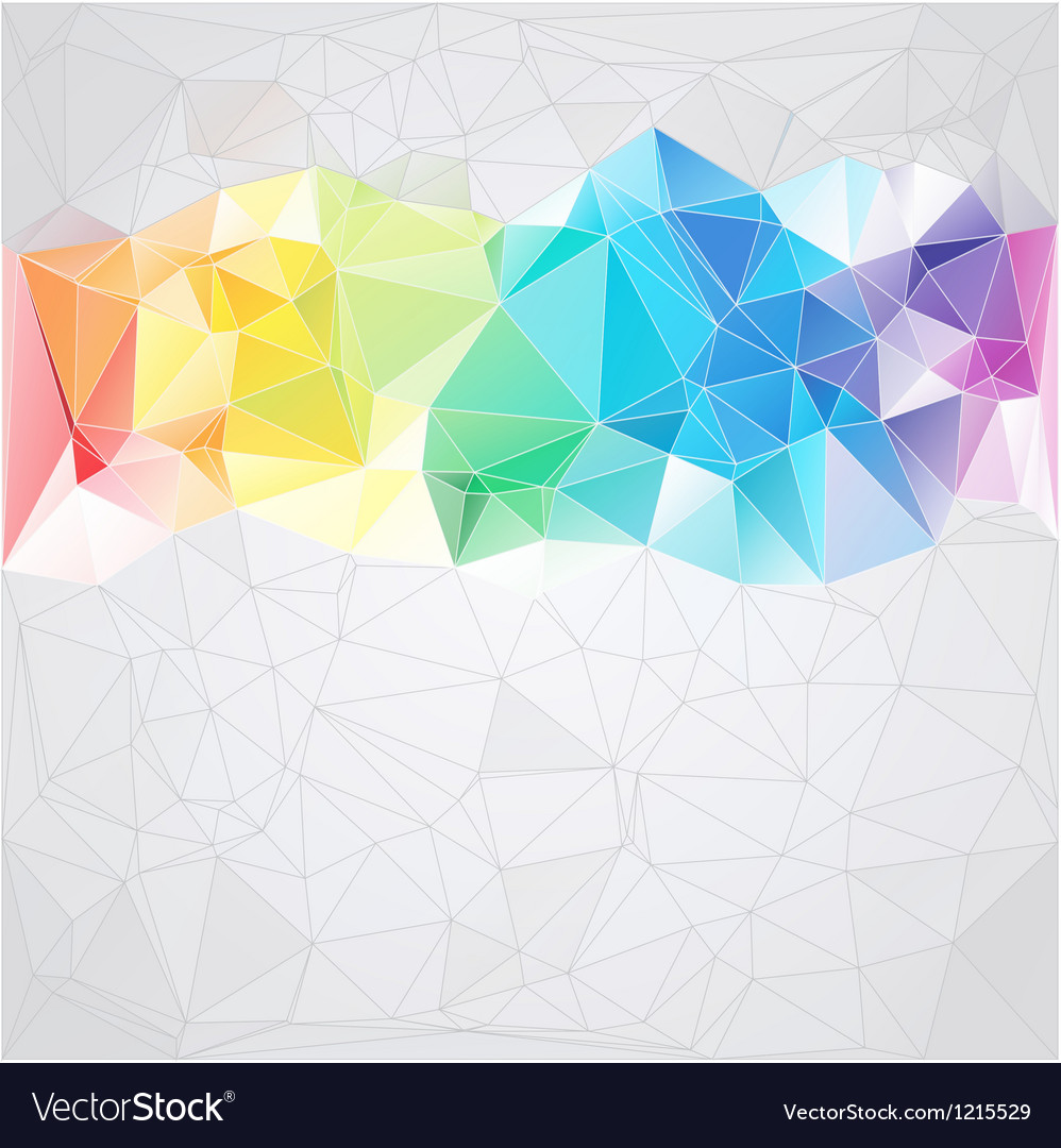 Triangular style abstract background triangles Vector Image Triangular style abstract background triangles Vector Image