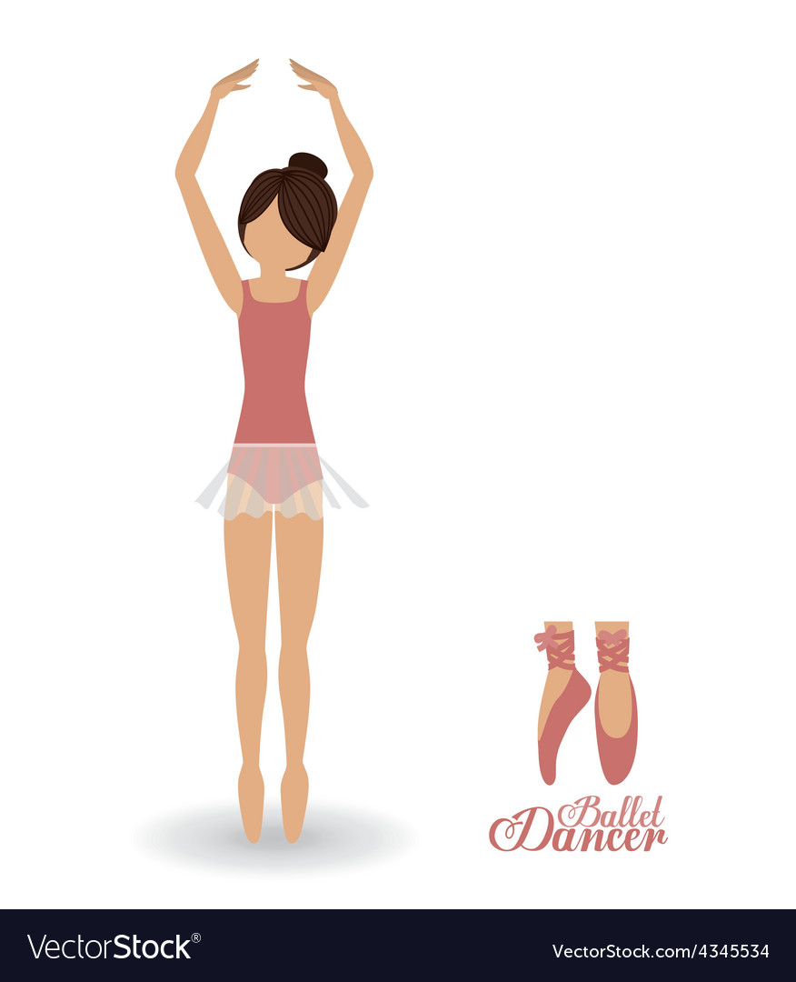Dancer design Royalty Free Vector Image - VectorStock