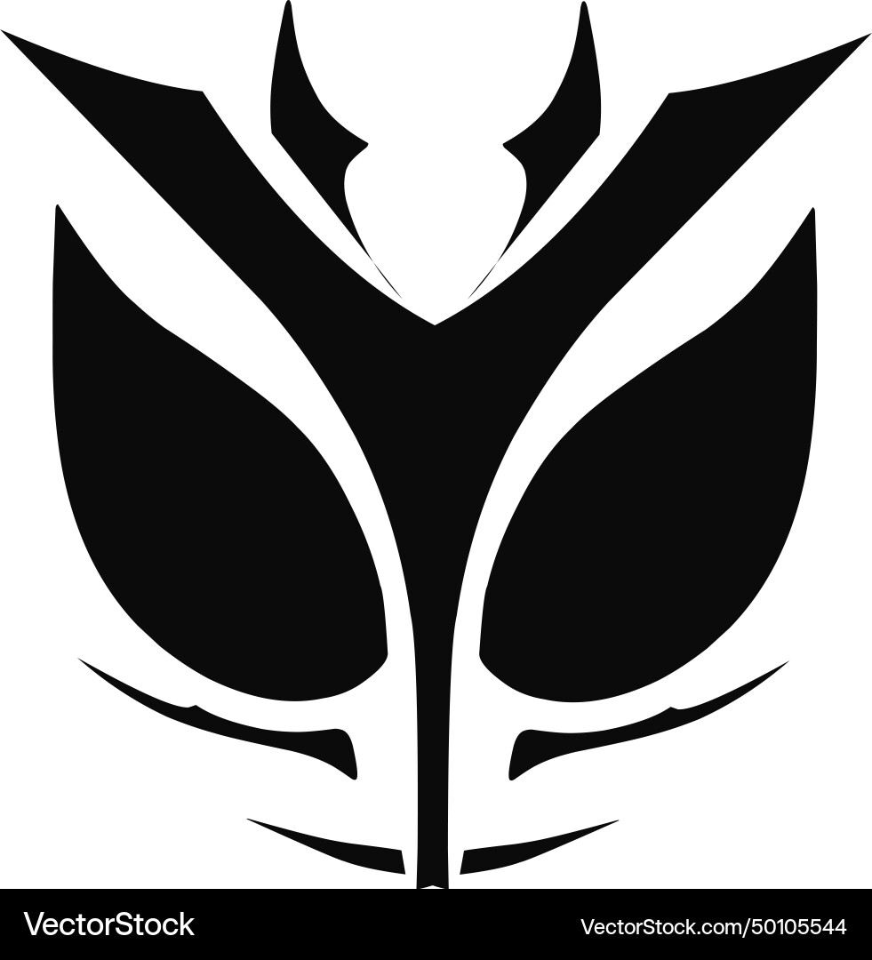 Fly face tattoo design is suitable for tattoo Vector Image