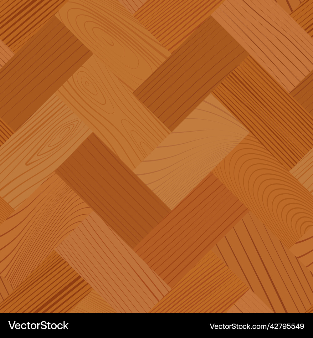 Wooden floor parquet Royalty Free Vector Image