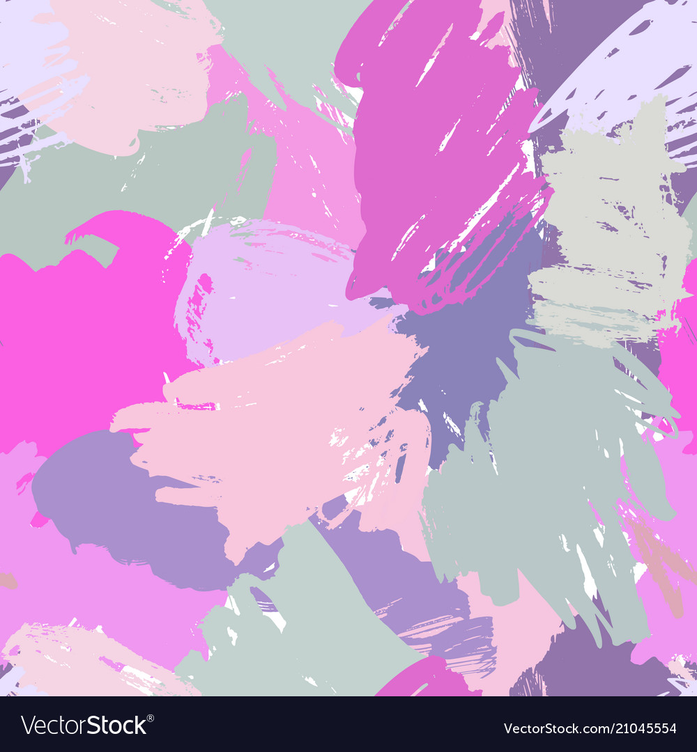 Seamless brush strokes pattern Royalty Free Vector Image Seamless brush strokes pattern Royalty Free Vector Image