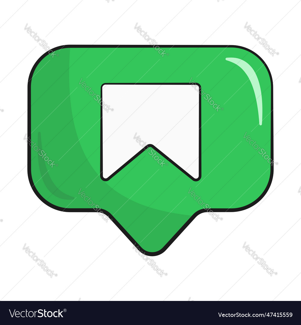 Save Notification Icon Royalty Free Vector Image