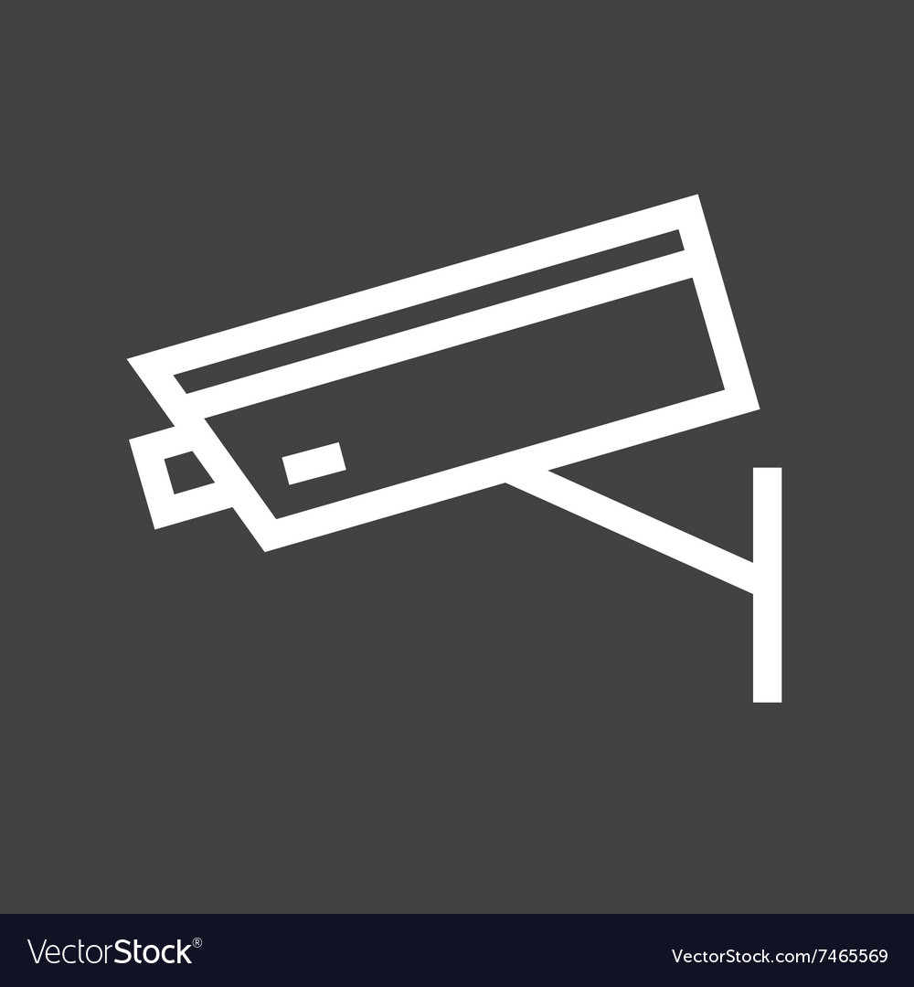 Security camera ii Royalty Free Vector Image - VectorStock