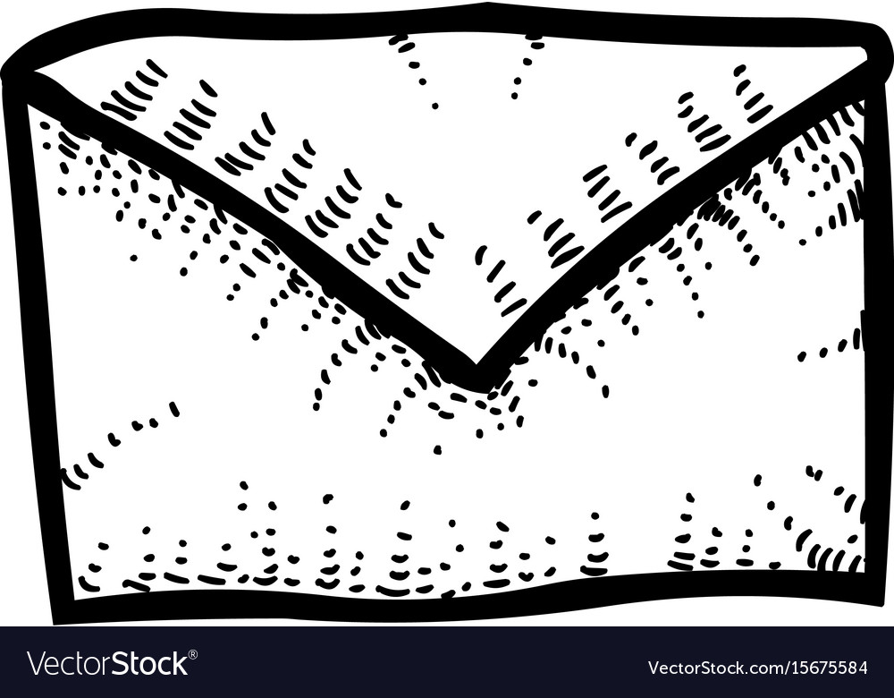 Cartoon image of envelope icon mail symbol Vector Image Cartoon image of envelope icon mail symbol Vector Image
