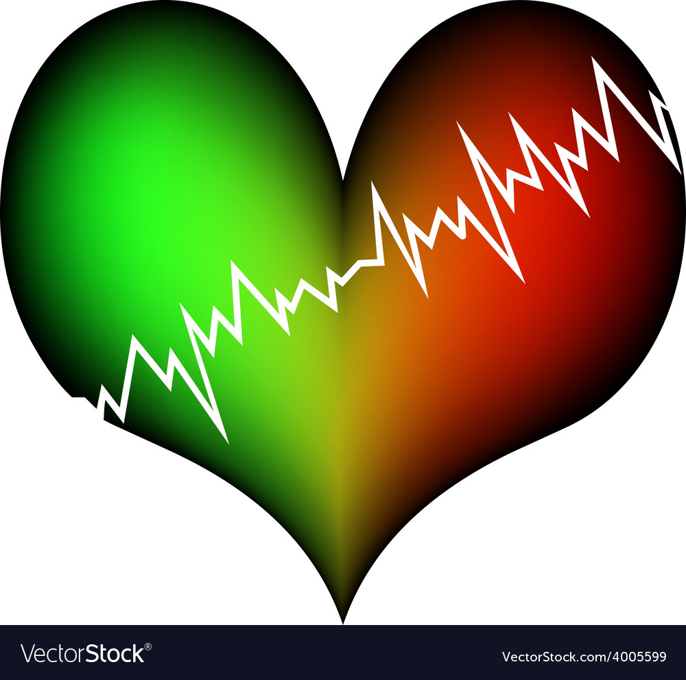 Heart attack Royalty Free Vector Image - VectorStock