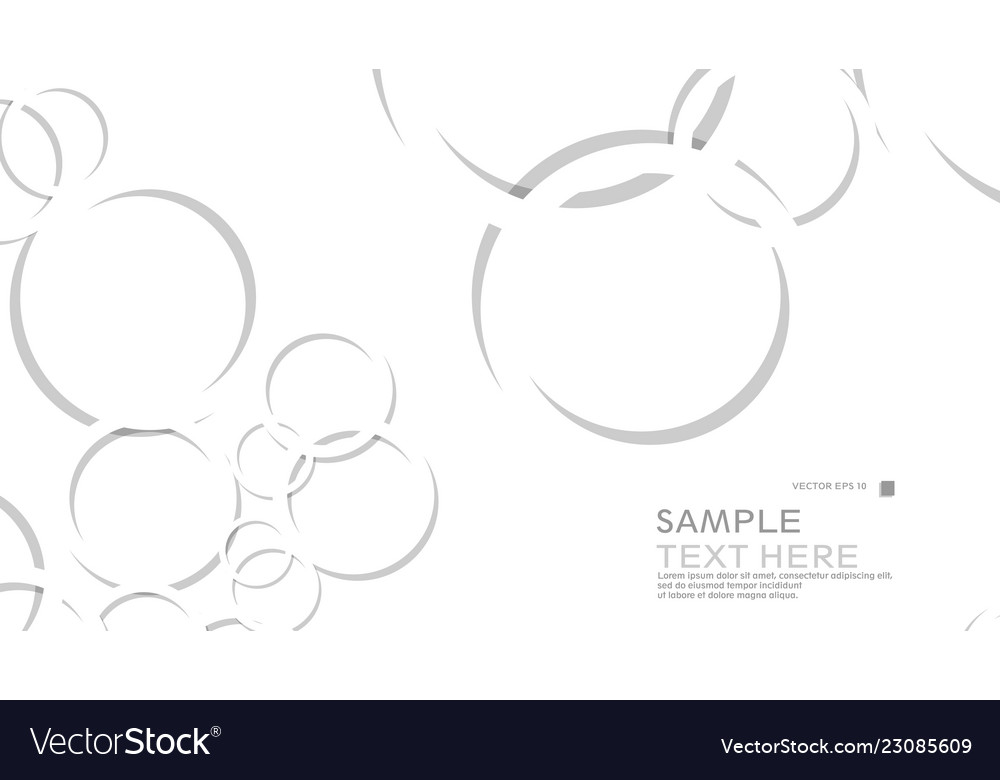 Abstract background with circles Royalty Free Vector Image