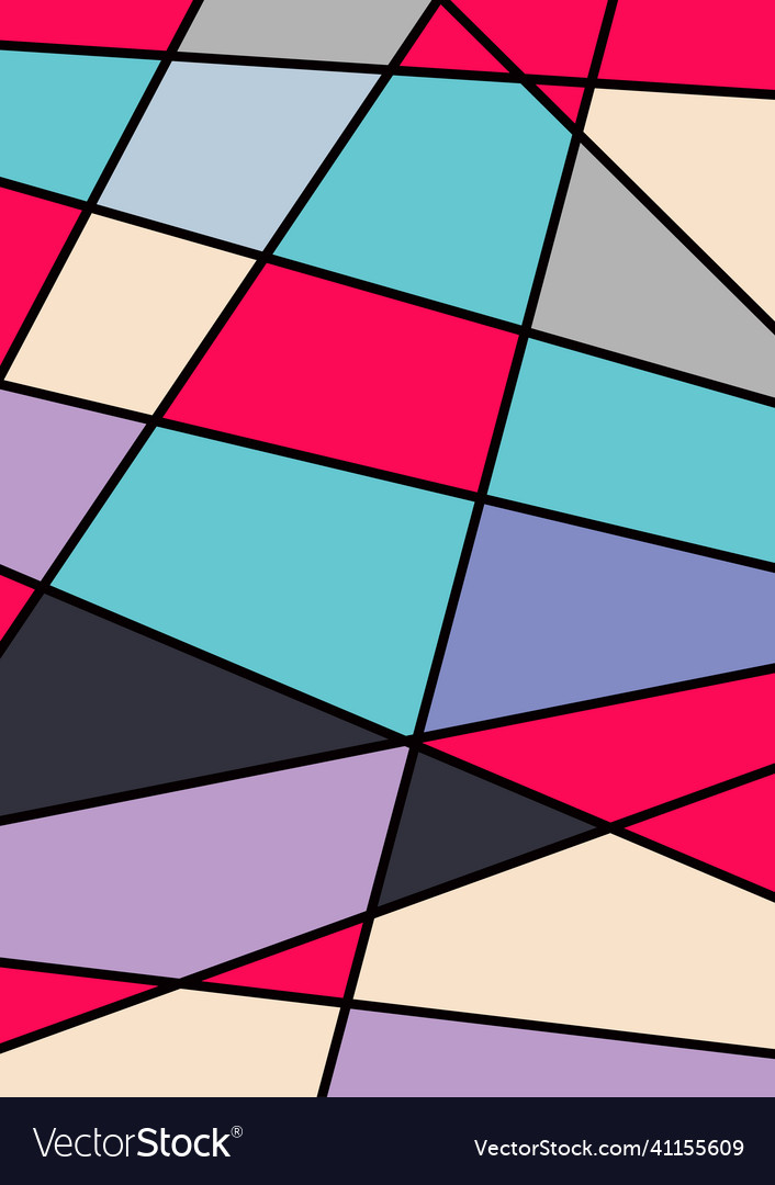 Polygon abstract background creative Royalty Free Vector