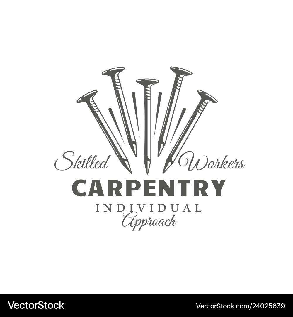 Construction Nail Logo