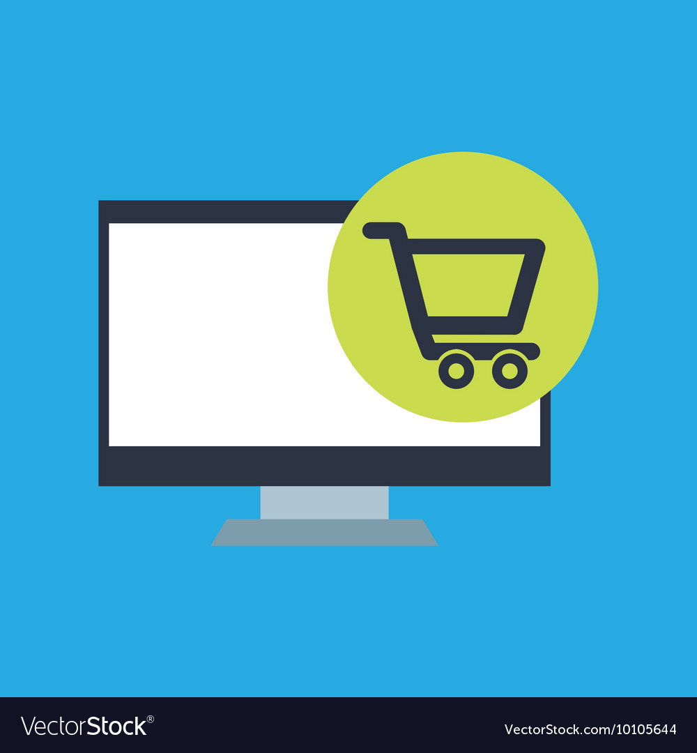 Tech computer icon Royalty Free Vector Image - VectorStock