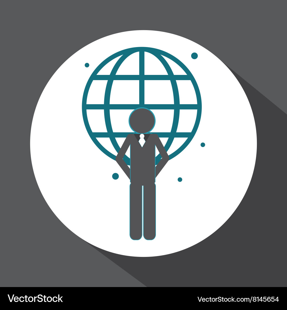 Businessman icon design Royalty Free Vector Image
