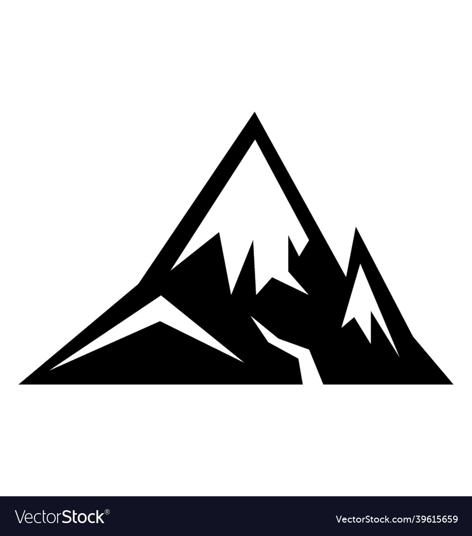 Mountain Royalty Free Vector Image - VectorStock