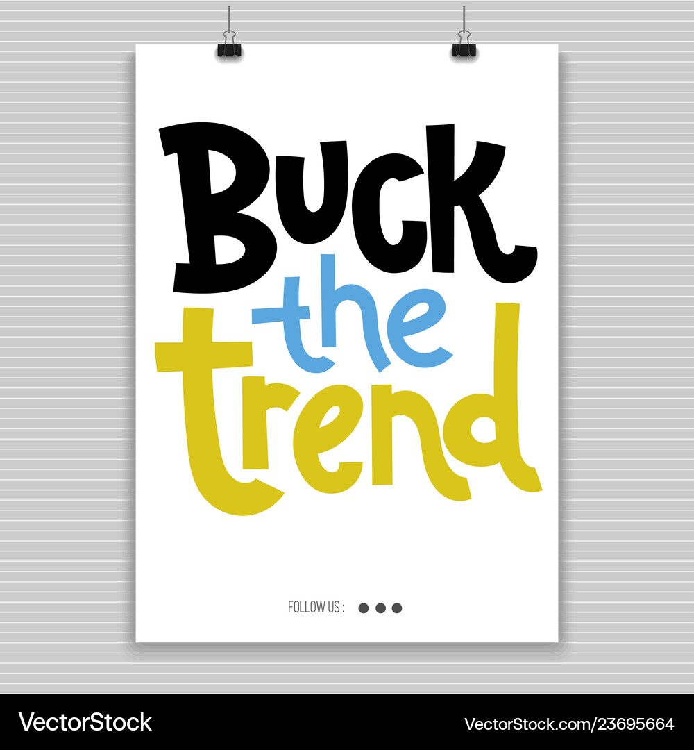 Weird and beautiful poster template with hand Vector Image