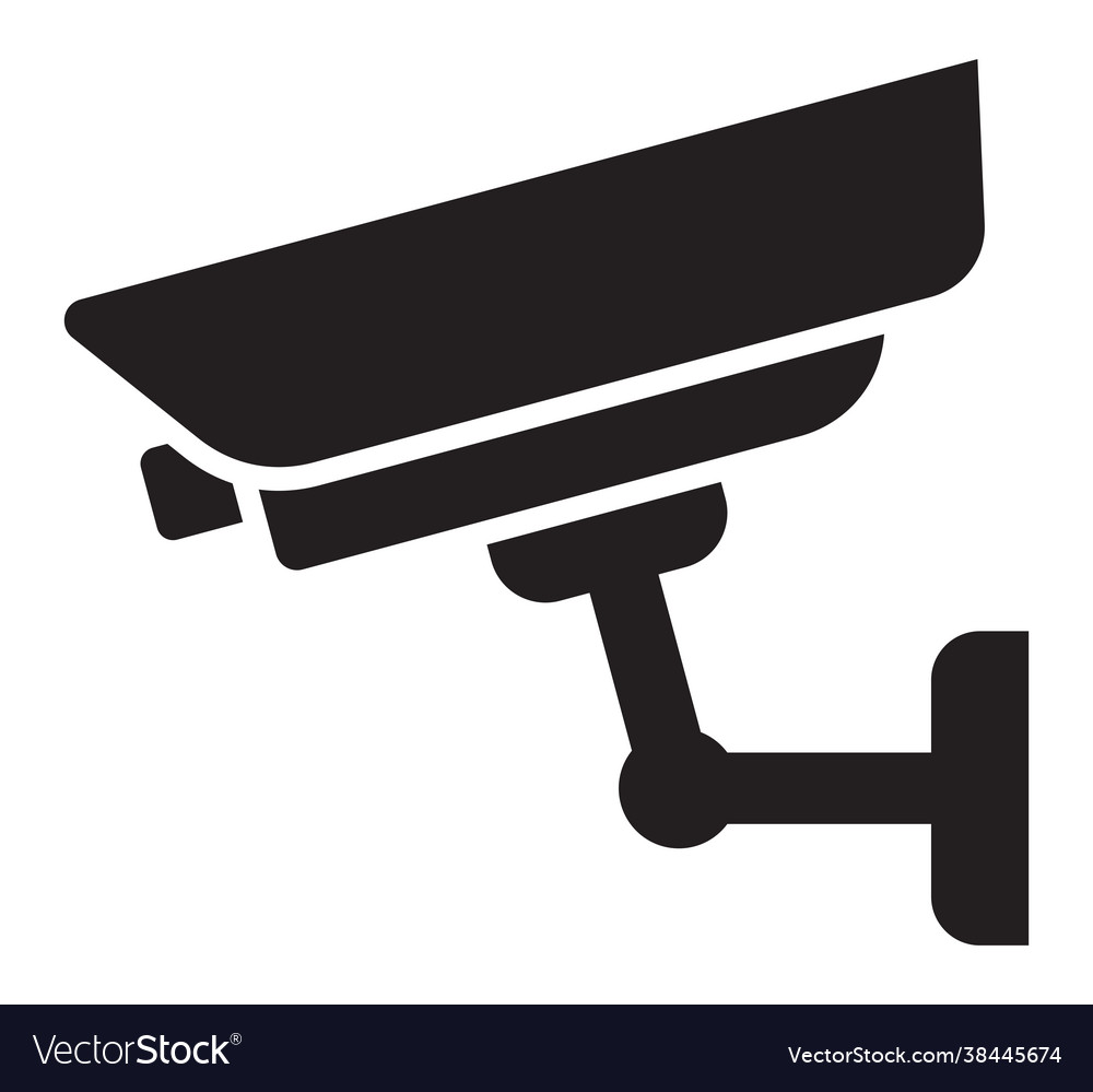 Surveillance camera Royalty Free Vector Image - VectorStock