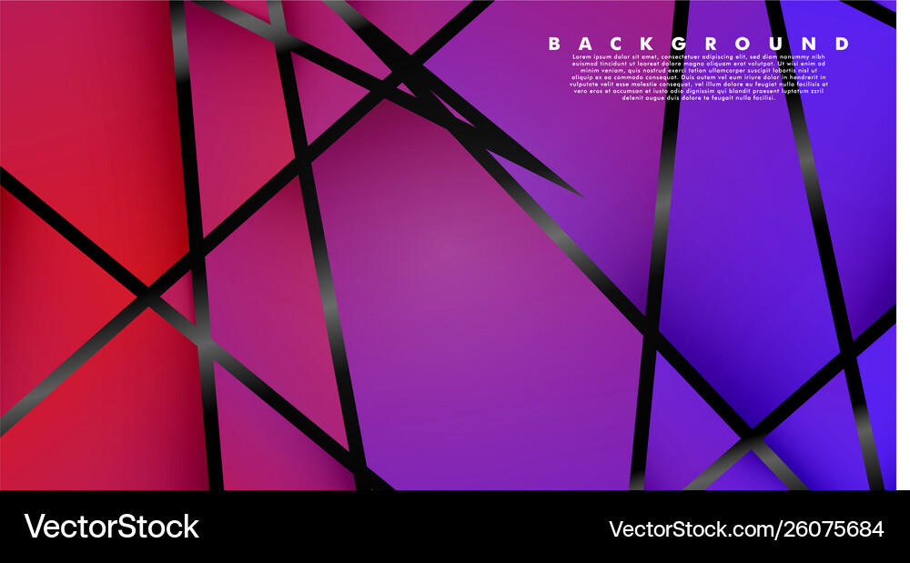 Dynamic Geometric Background Royalty Free Vector Image