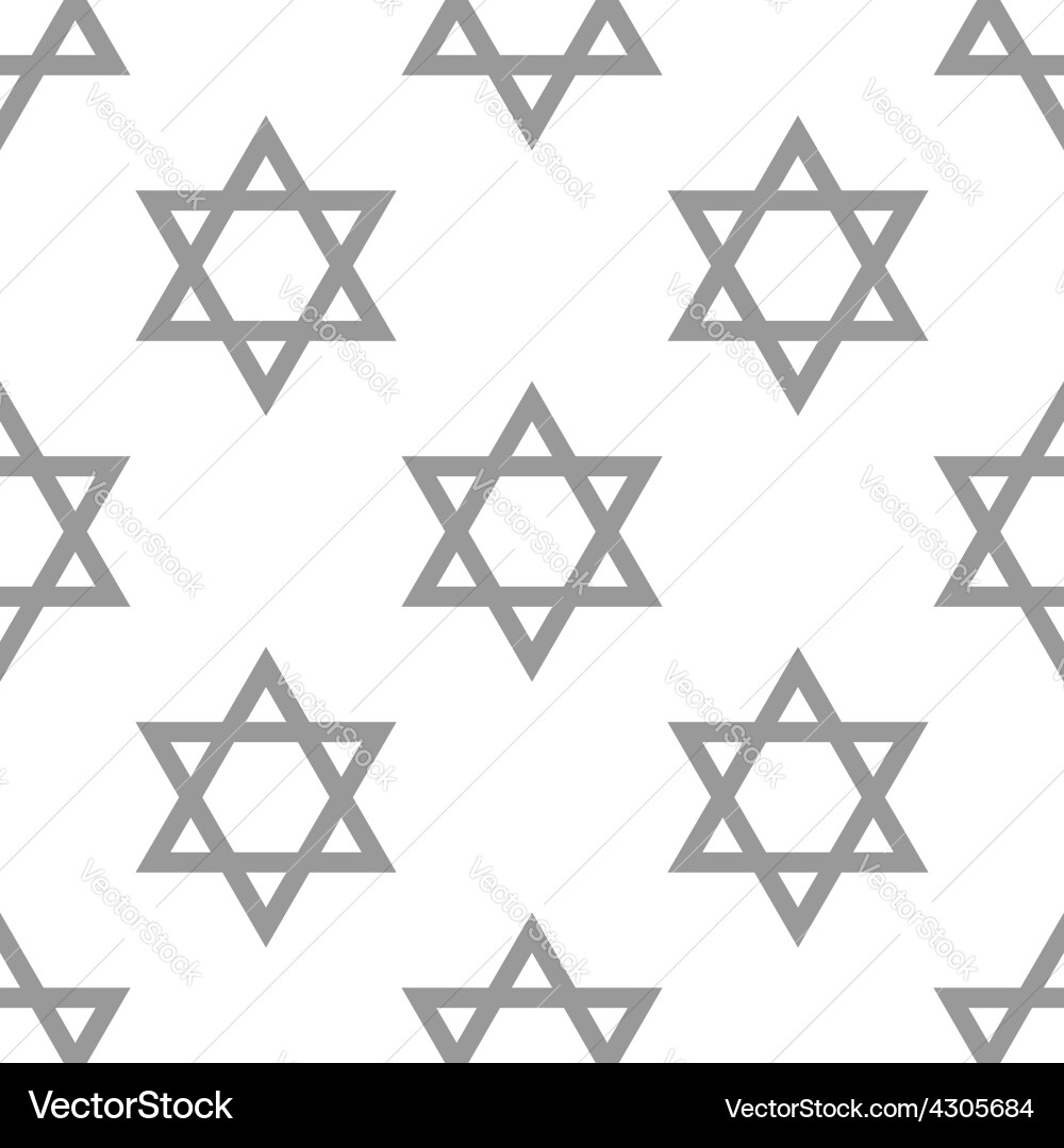 New judaism seamless pattern Royalty Free Vector Image