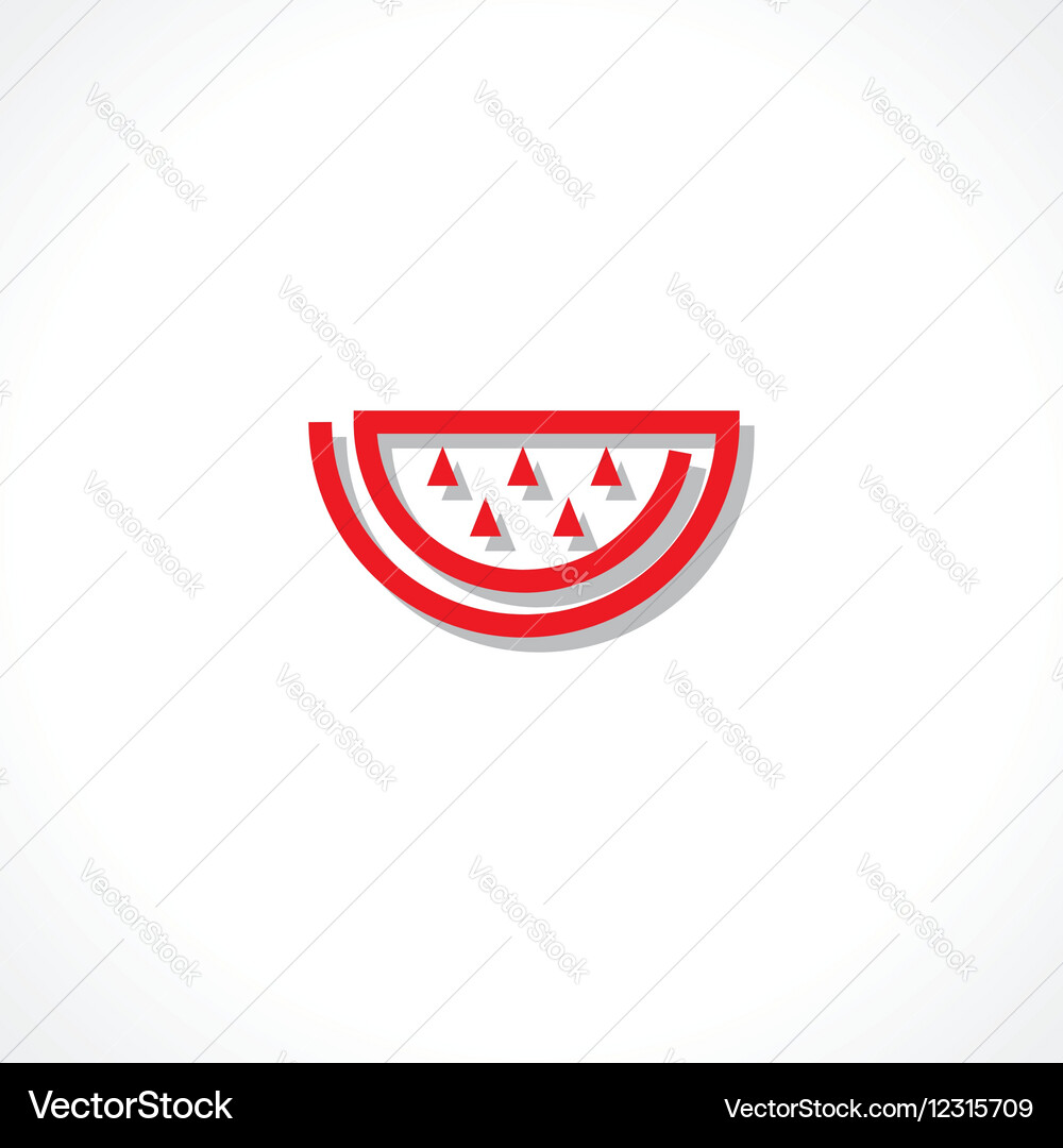 Logo watermelon Royalty Free Vector Image - VectorStock
