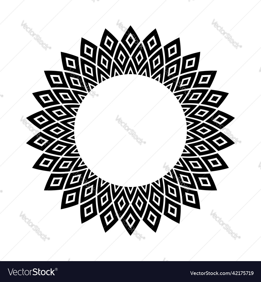 Circle pattern Royalty Free Vector Image - VectorStock