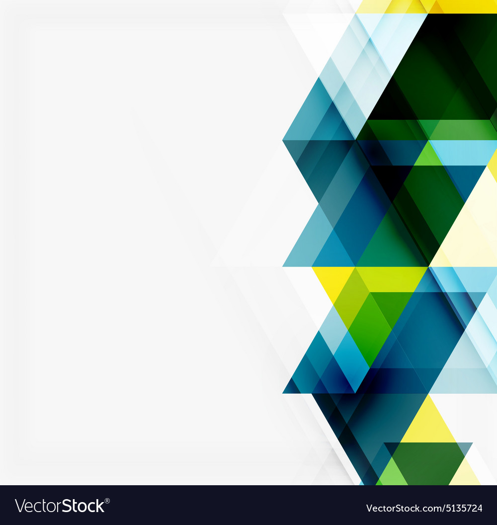 Abstract geometric background modern overlapping Vector Image