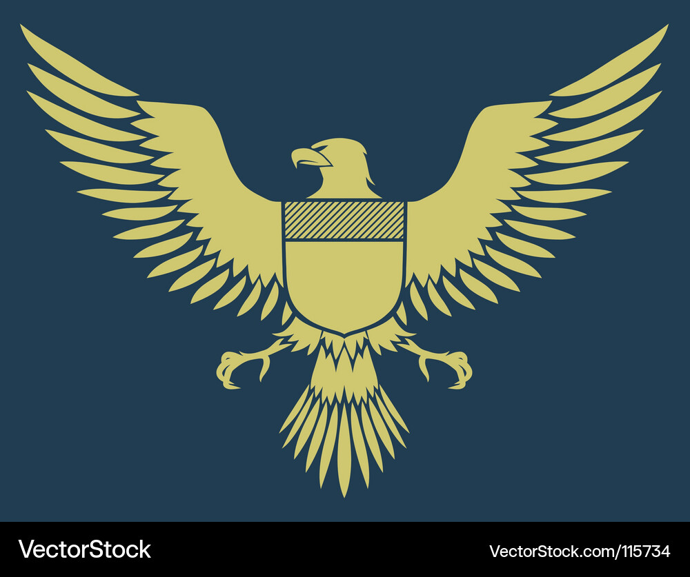Noble Eagle Emblem Royalty Free Vector Image - VectorStock
