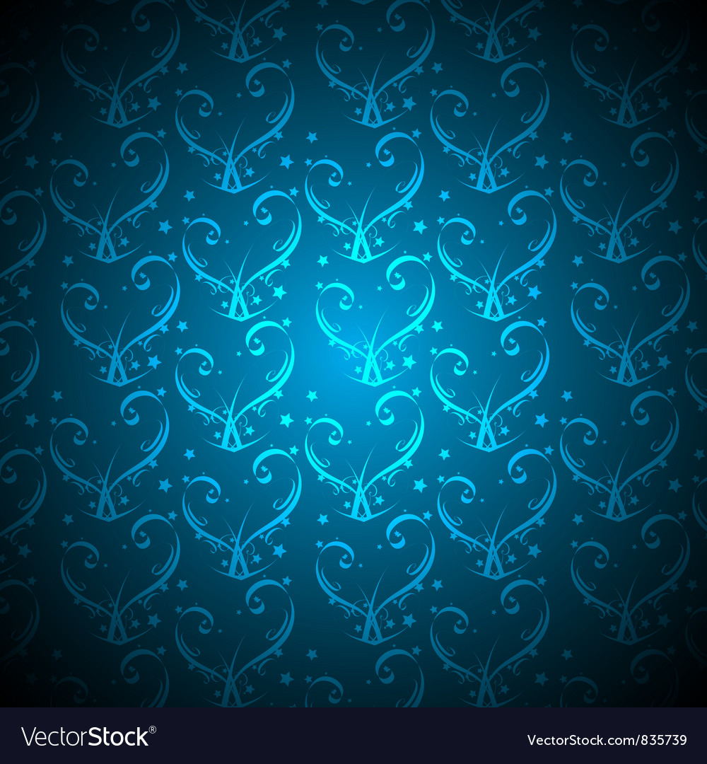 Blue pattern Royalty Free Vector Image - VectorStock