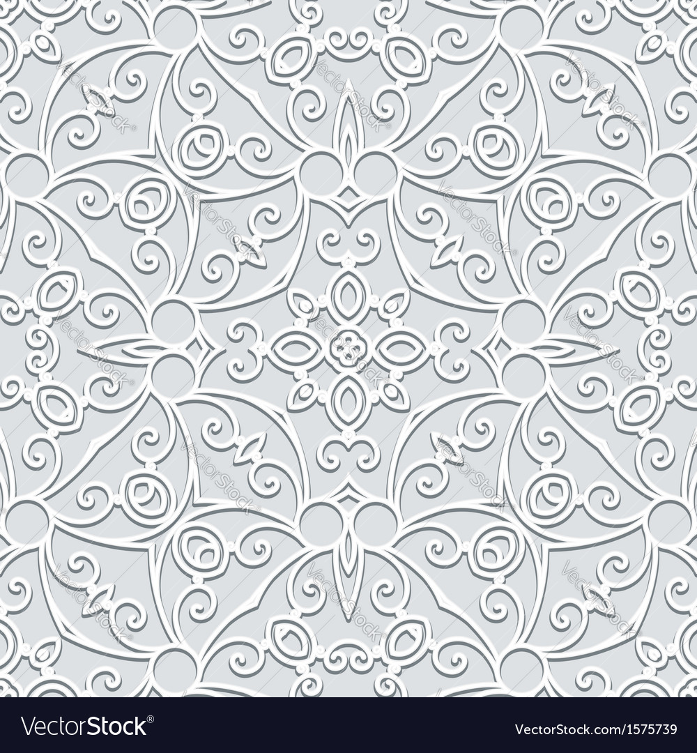 Grey seamless pattern Royalty Free Vector Image