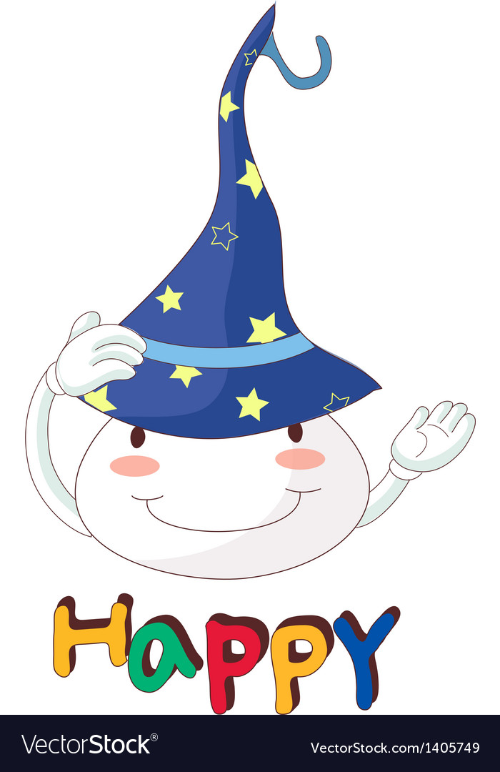 A magic hat Royalty Free Vector Image - VectorStock
